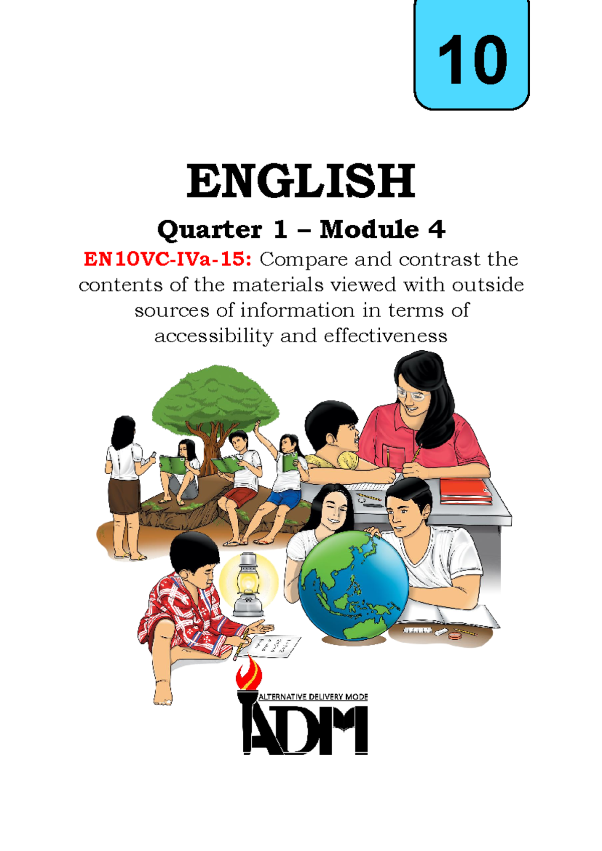 English 10 Q1 Module 4 Lesson 1: Tone, Mood, and Arachne Analysis - Studocu