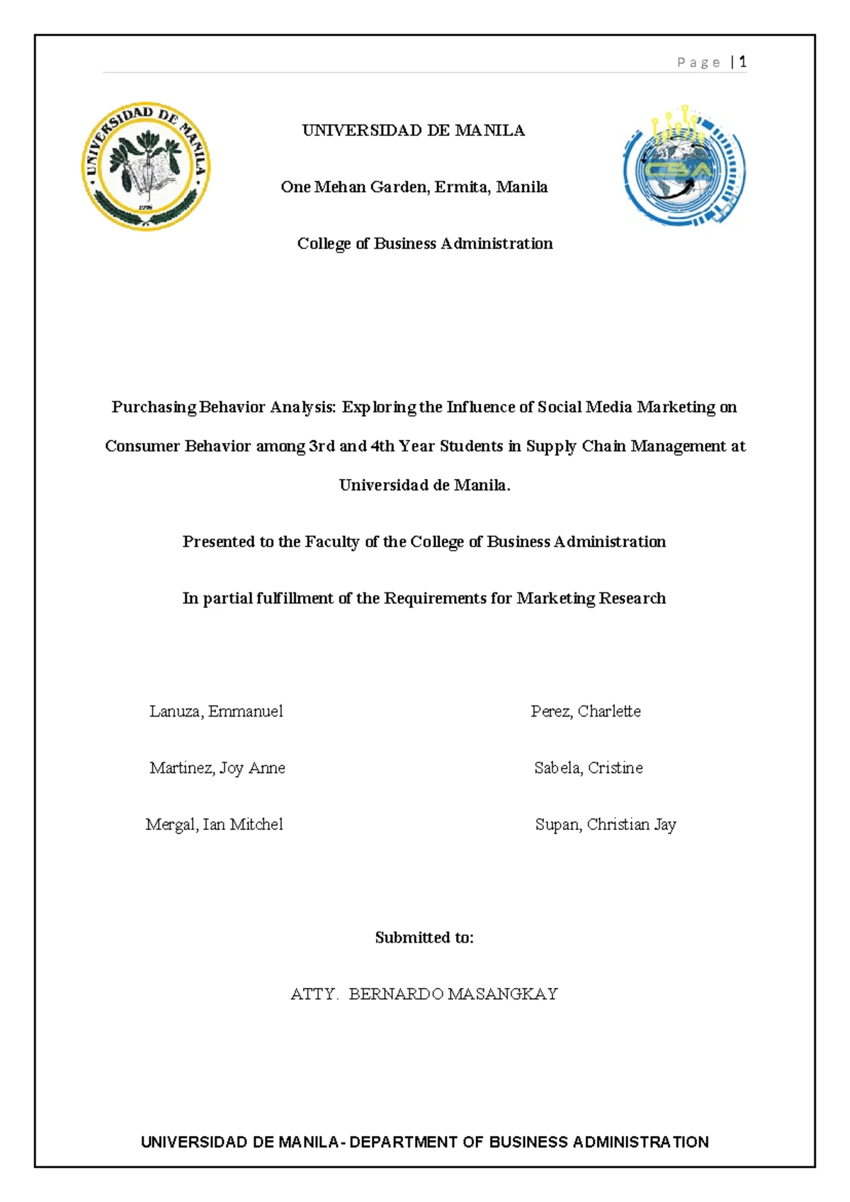 LORD'S PISO WIFI - Lord's Piso Wifi - Introduction In this generation ...