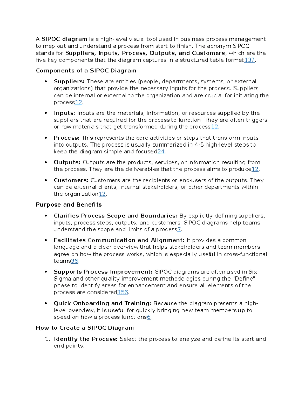 DMAIC Process Overview: SIPOC, FMEA, and VSM Review Notes (IE 20) - Studocu