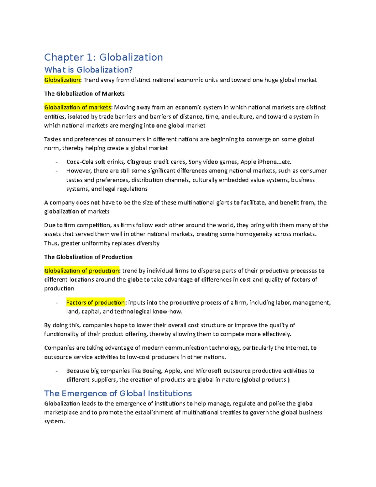 Chapter 16 – Exporting, Importing and Countertrade - Chapter 16 Letter ...