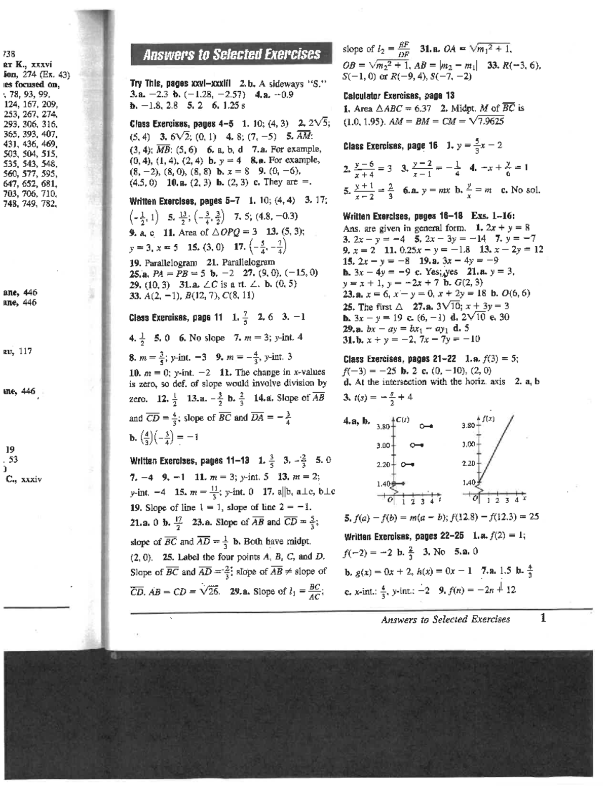 Advanced Math Solutions and Explanations - Studocu
