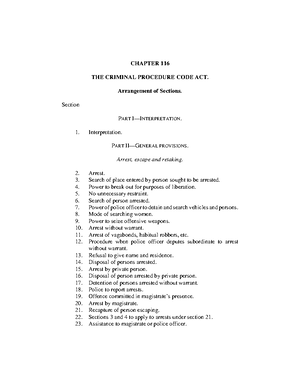 Charge - CRIMINAL PROCEDURE CHARGES AND INDICTMENTS 1. NATURE OF ...