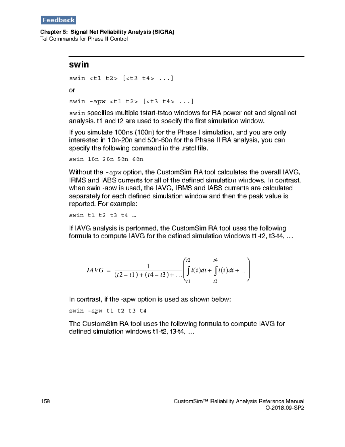 Chapter 5: Signal Net Reliability Analysis (SIGRA) Tcl Commands - Studocu