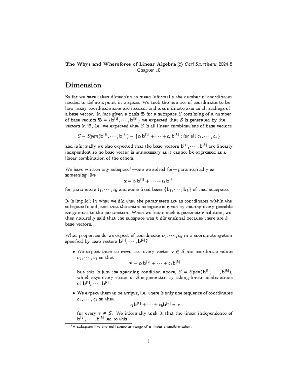 Linear Algebra: Key Concepts and Theorems Overview - Linear Algebra ...