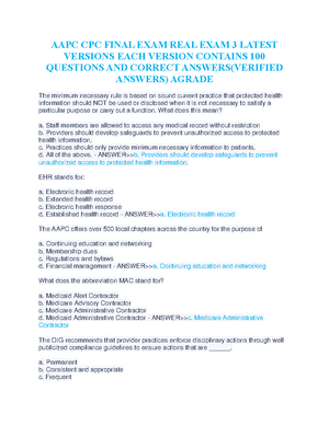 Workbook Answer Key 2022 MCT CPC - Practical Application Workbook—Answer Key Medical Coding ...