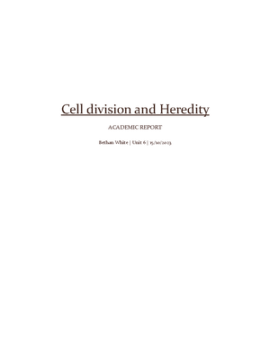 The Periodic Table - The Periodic Table ILLUSTRATED REPORT Bethan White ...