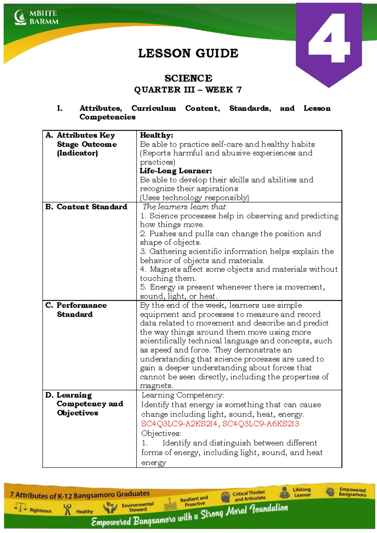 LG G4 Sci Q3 W4 - Science Modules - 1 LESSON GUIDE SCIENCE QUARTER III ...