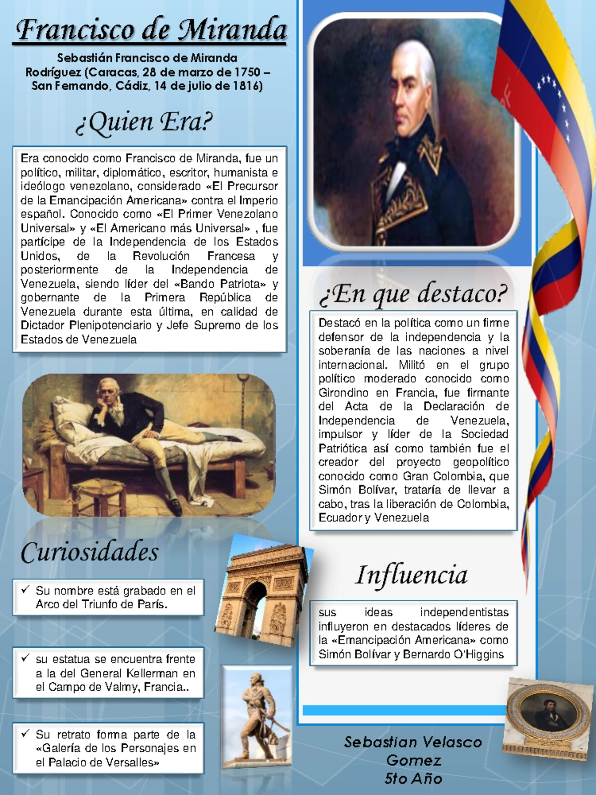 Próceres de Venezuela - Guerreros de la independencia venezolanos que ...