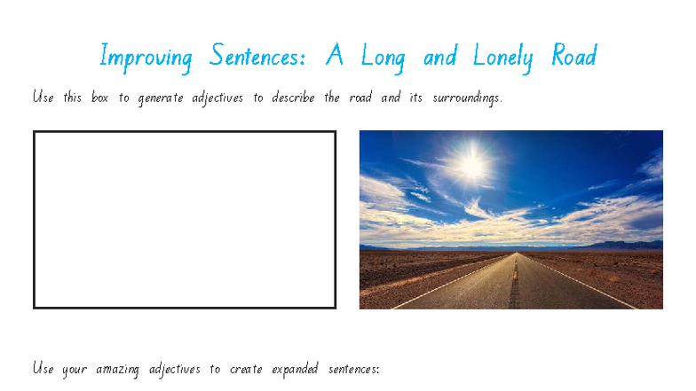 Improving Sentences: Edit and Enhance Activity Sheets - Studocu