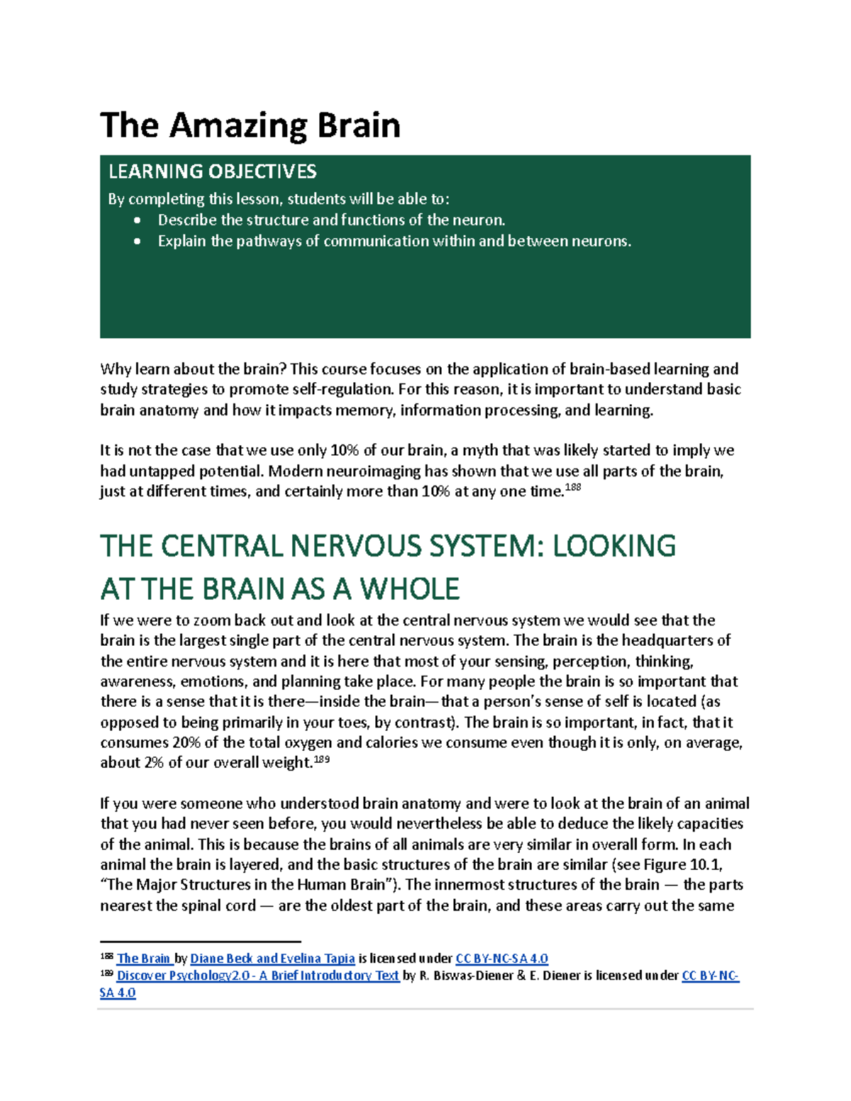 Memory and Information Processing in Psychology (PSY101 Module) - The ...