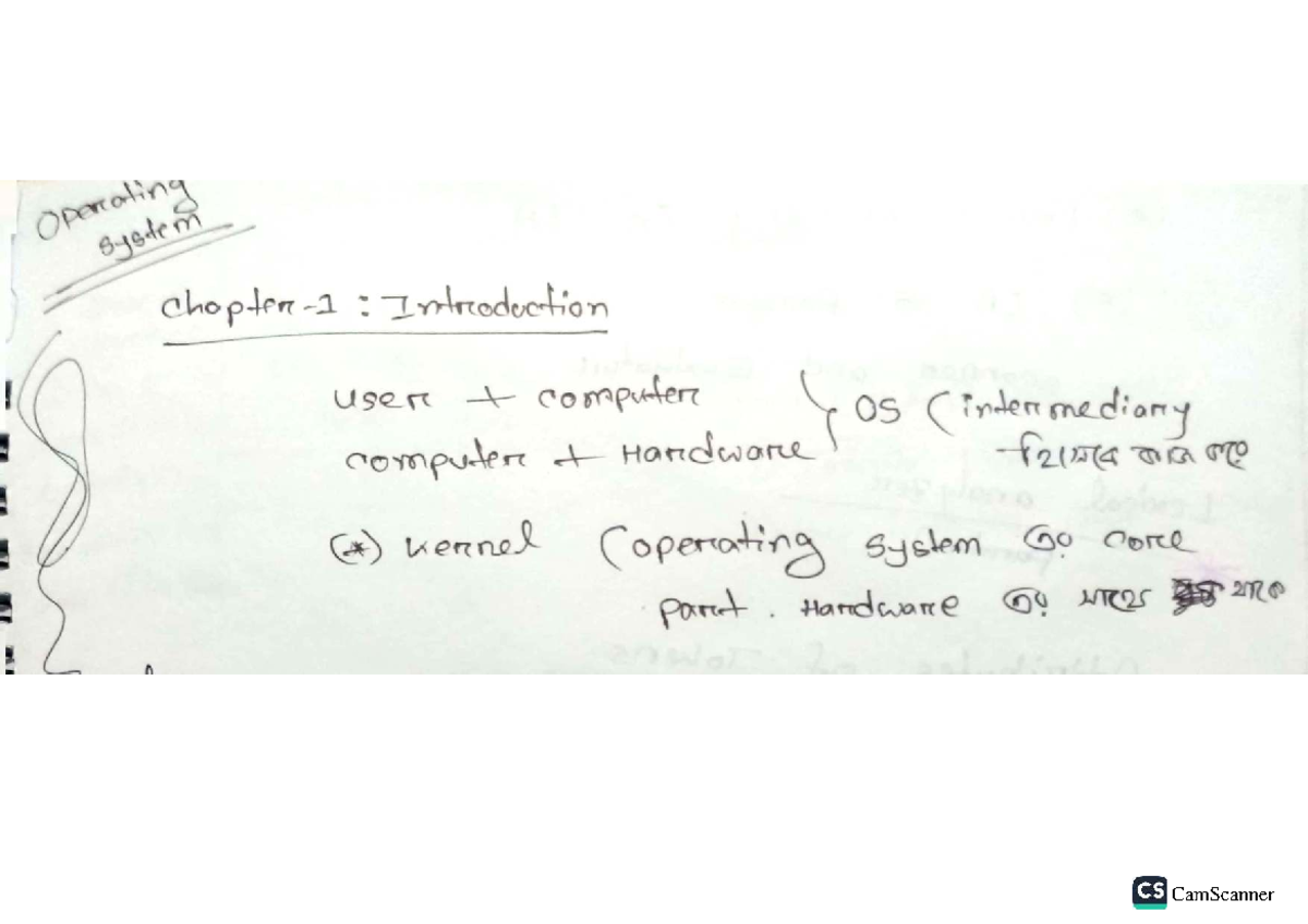 Chapter 3: Introduction to Process Scheduling in OS (CS 101) - Studocu