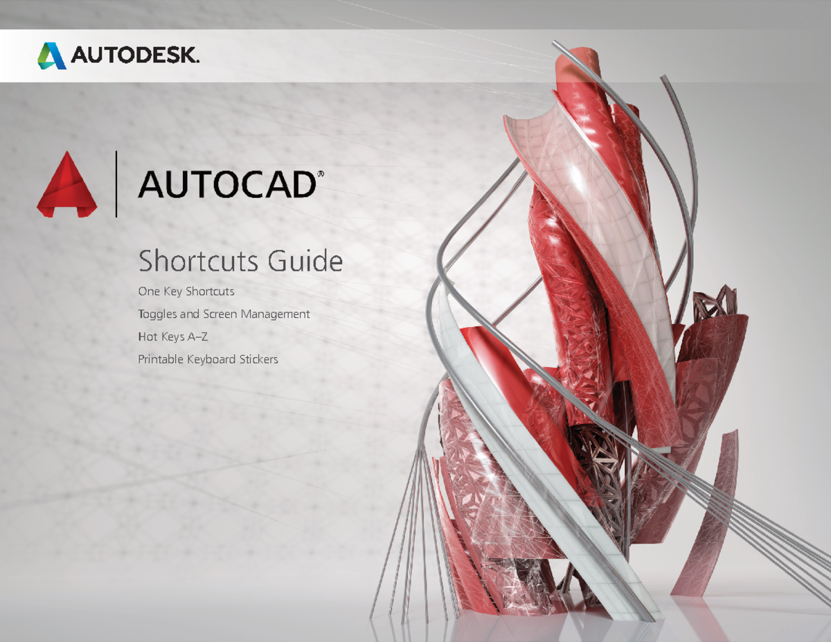 Autocad all commands and shortcurt - ####### One Key Shortcuts ####### Toggles and Screen ...