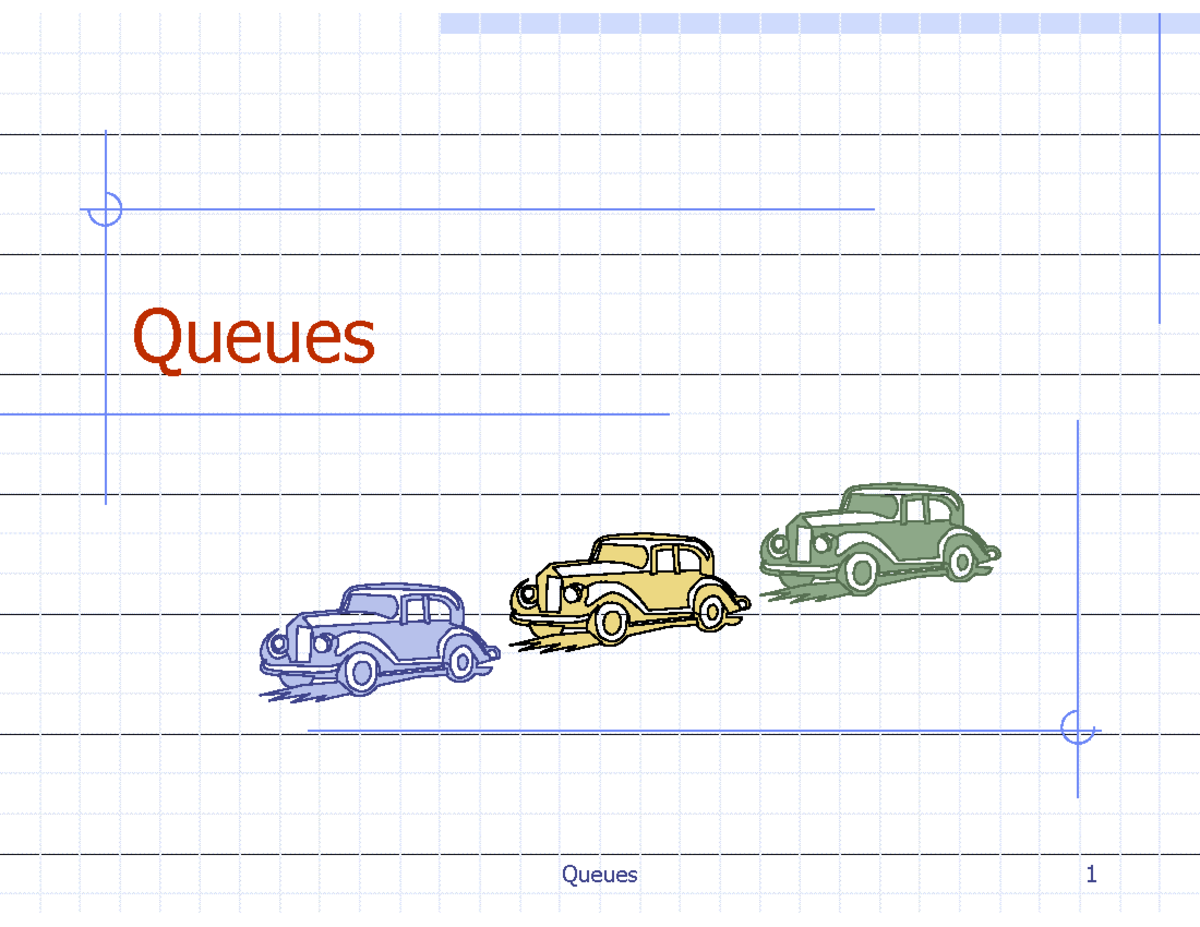 Queue ADT Overview and Applications - Lecture Notes for CS101 - Queues ...