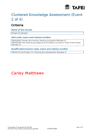 [Solved] Solid RTO has been contracted to complete WHS training for a ...