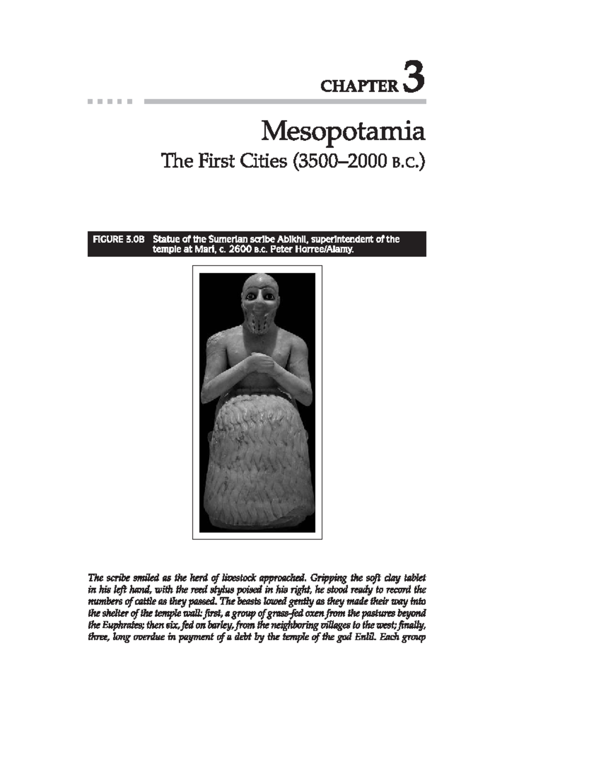 Ancient Civilizations Overview and Key Insights - CHAPTER 3 Mesopotamia ...