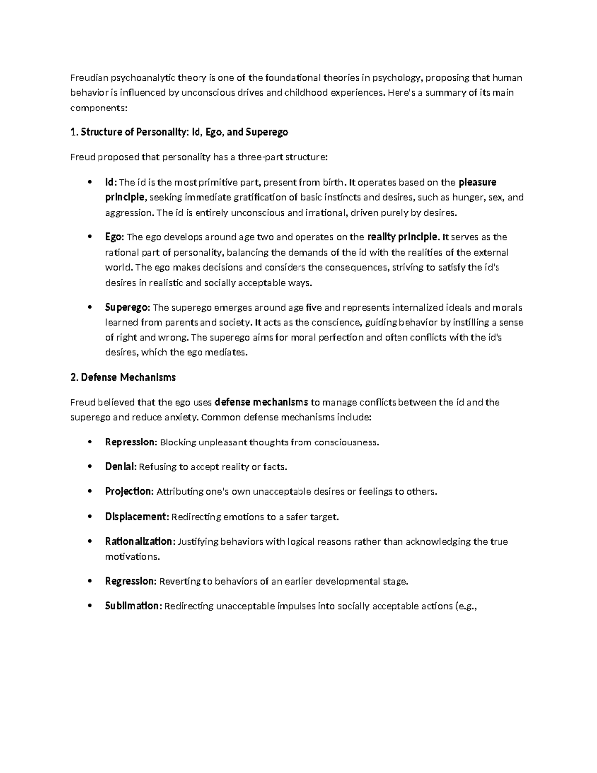 Psychology of Personality: Freudian and Jungian Theories (Module 2 ...