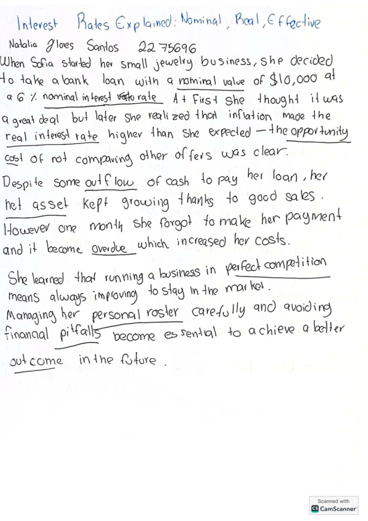 Homework 12 - Interest Rates: Nominal vs Real Analysis - Studocu