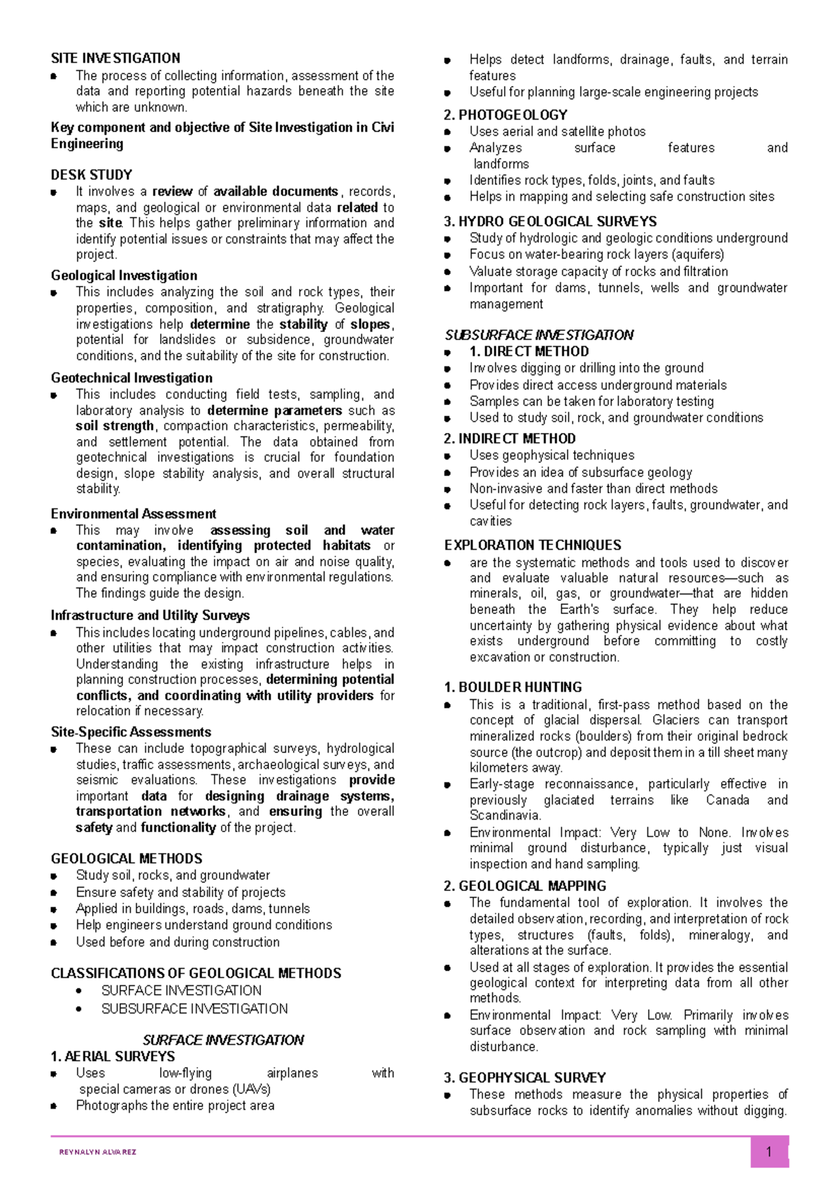 CIVIL ENG 101: Comprehensive Guide to Site Investigation Techniques ...