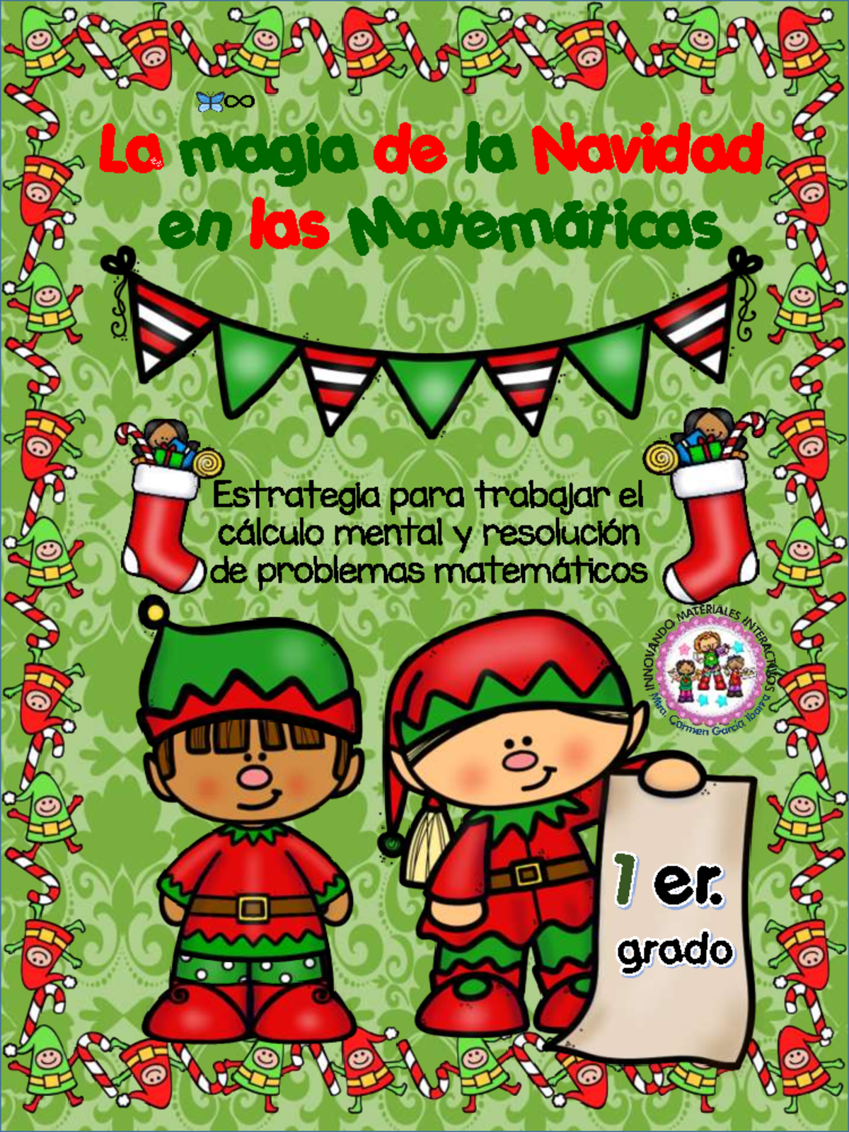 1°🦋♾️Mate navidad Mtra Car - La magia de la Navidad en las Matemáticas ...