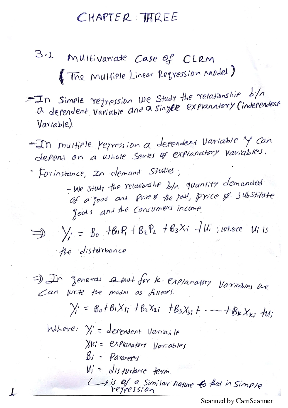 Econometrics I: Q&A Compilation for Understanding Key Concepts - Studocu