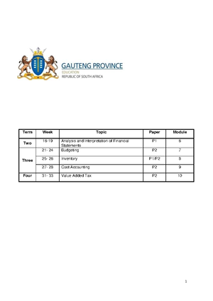 2021 SBA MEMO - QP MEMO - ACCOUNTING GRADE 11 MARKING GUIDELINES TERM 2 ...