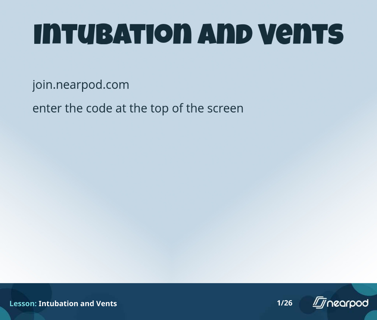 Lesson: Intubation and Vents - Key Concepts for ICU Care - Studocu