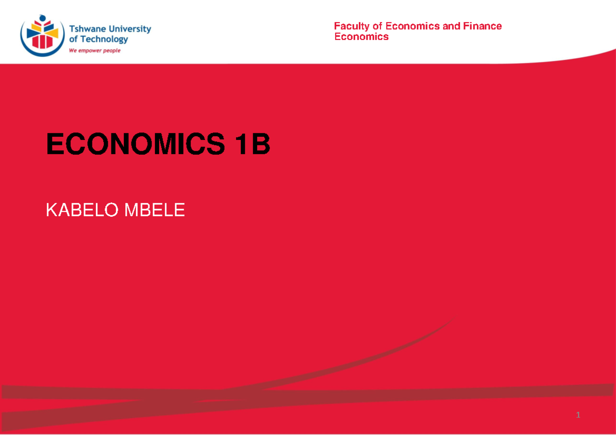 Chapter 13: Measuring Economic Performance - ECONOMICS 1B - Studocu