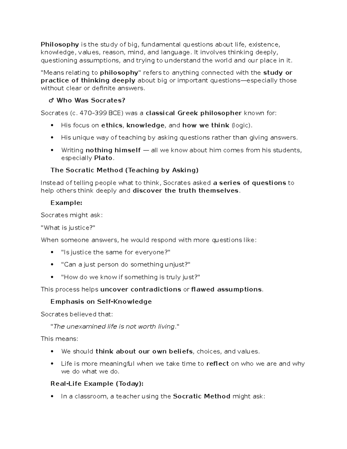 UTS Notes: Exploring Key Philosophers and Theories in Philosophy - Studocu