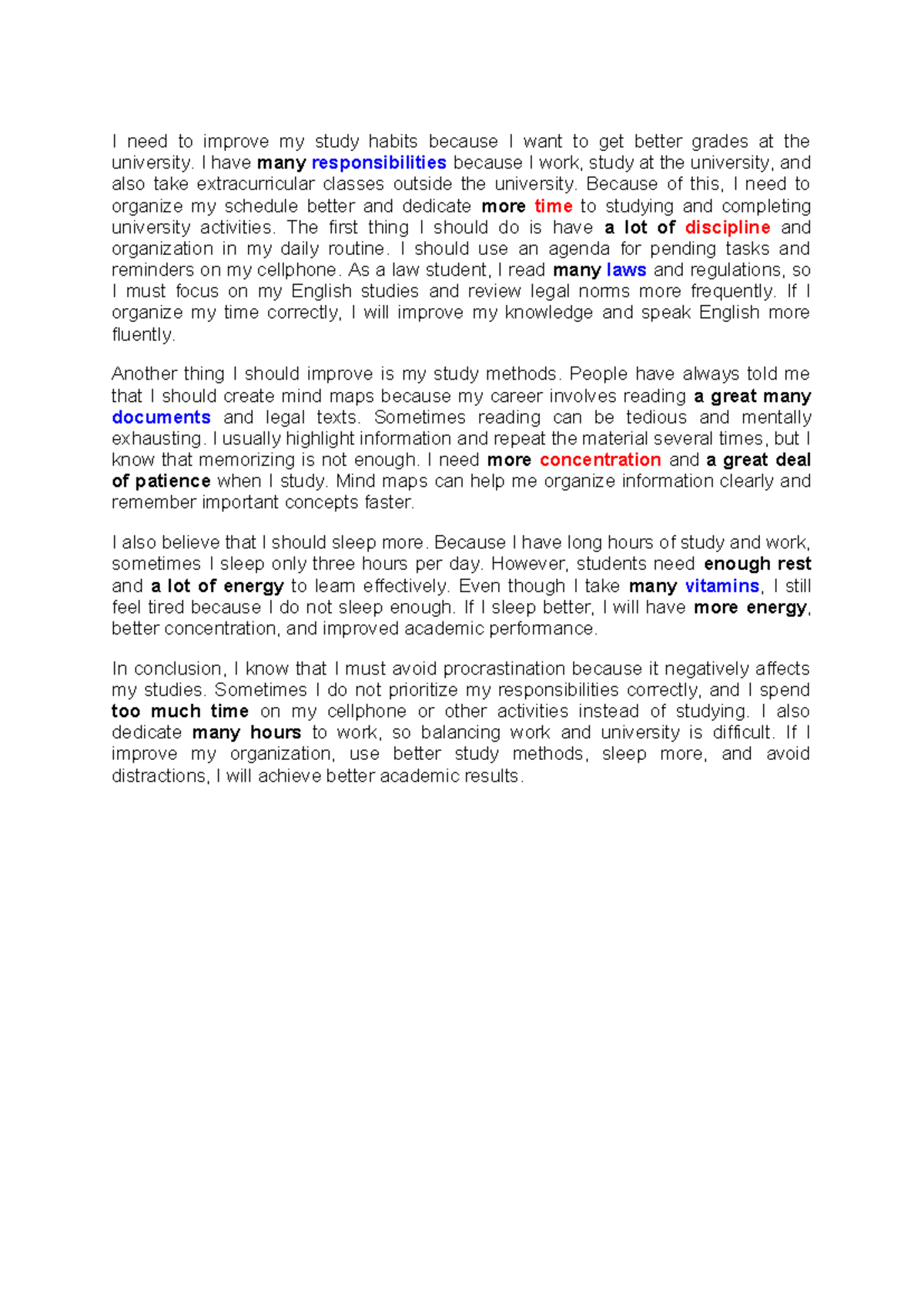 Improving Study Habits for Better Grades: A Law Student's Guide - Studocu