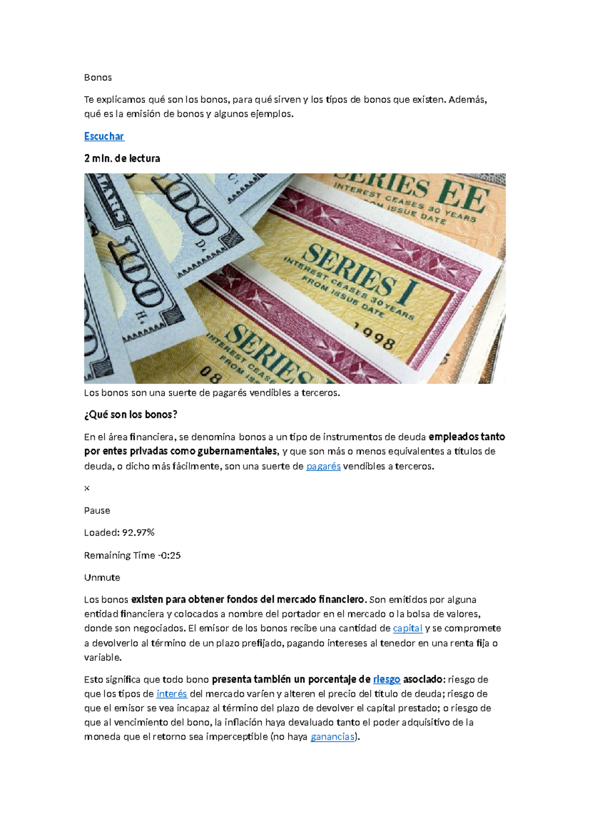 Bonos - Bonos Te explicamos qué son los bonos, para qué sirven y los ...