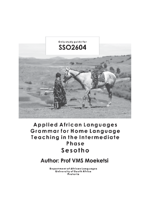 [Solved] 19 POTSO 3 31 Qoqa ka mefuta e mmedi ya ditshomo ho e mene ho ...