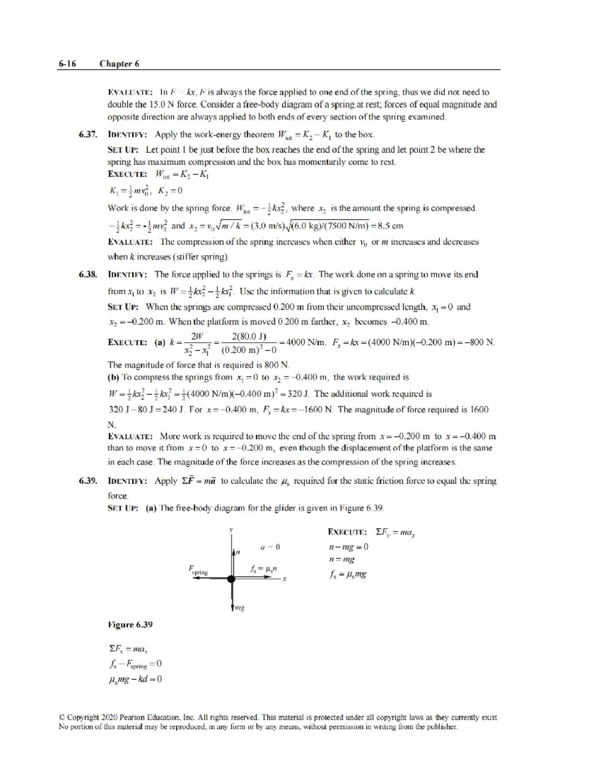 Chapter 6 Solutions: Spring Force and Work Analysis (University Physics) - Studocu