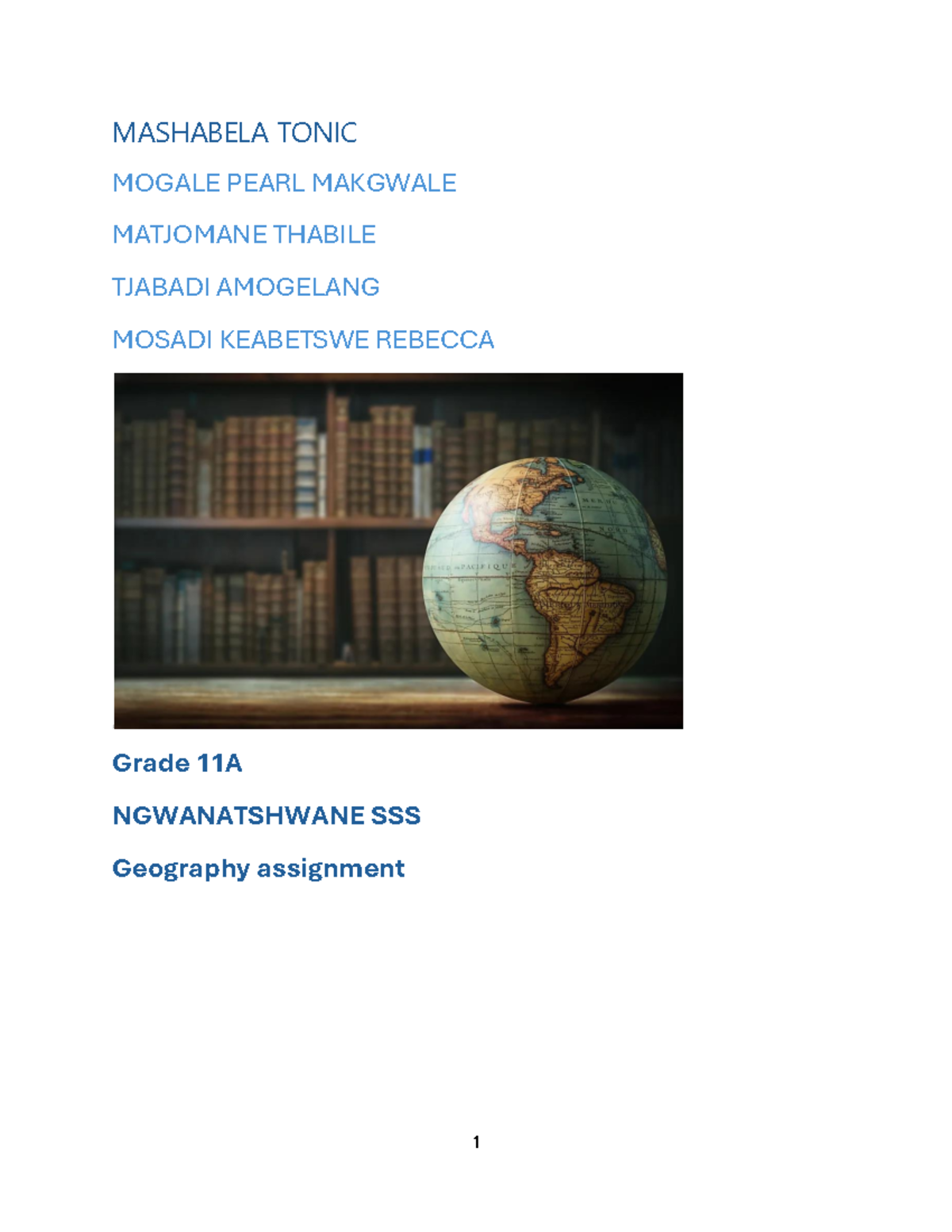 Geography Group Assignment - Drought Analysis and Rainfall Trends - Studocu