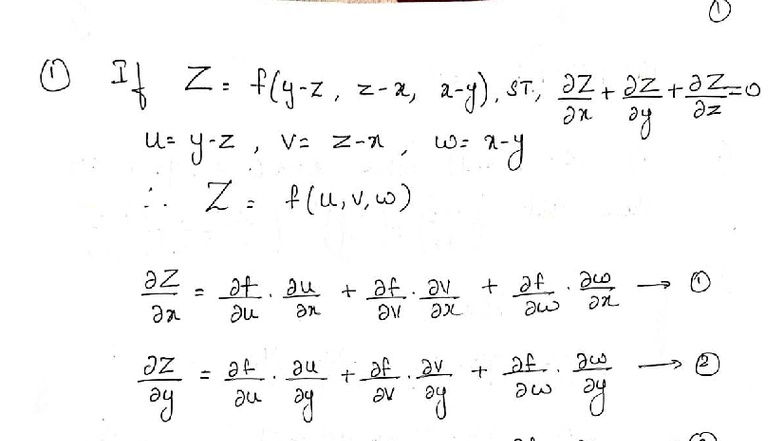 Total Derivative Notes - MATH 101 - Studocu