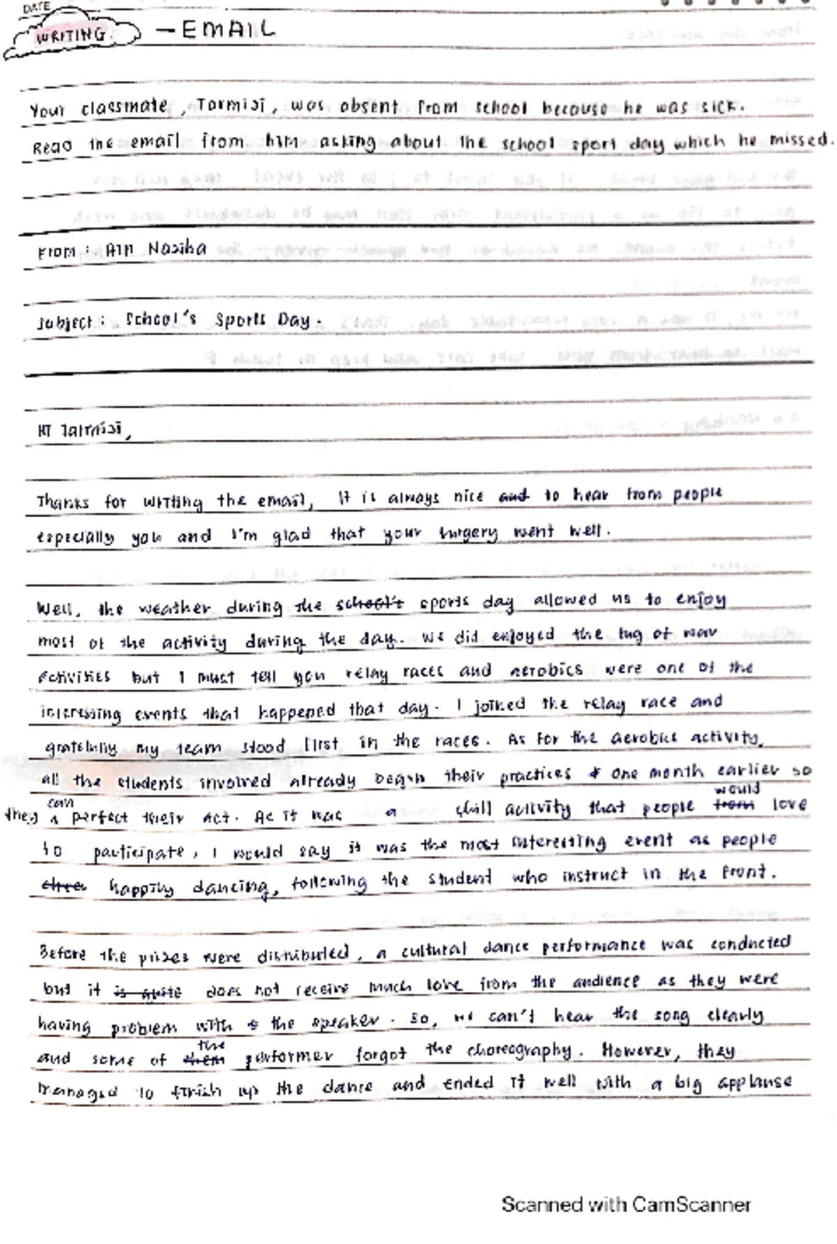 MUET Writing Examples - 1) ARGUMENTATIVE ESSAY Example question ...