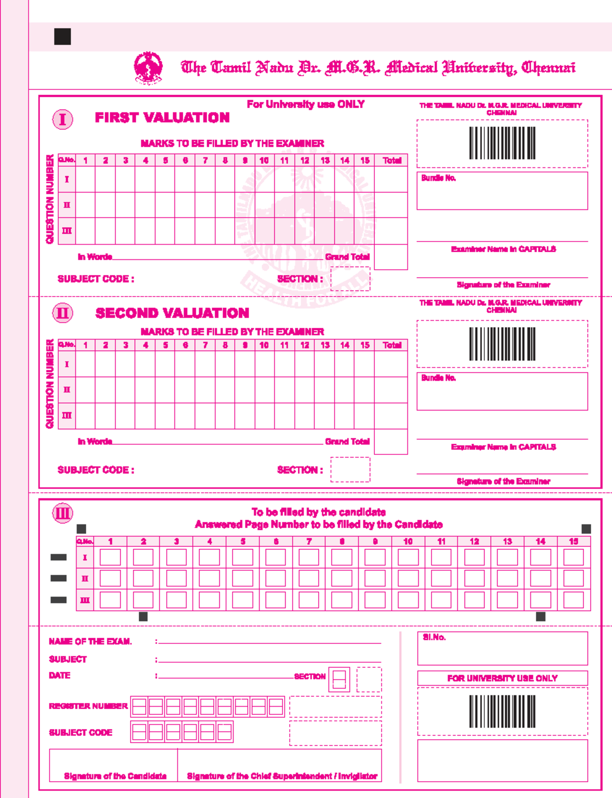 BDS Answer Booklet - Summaries for Evaluation - Studocu