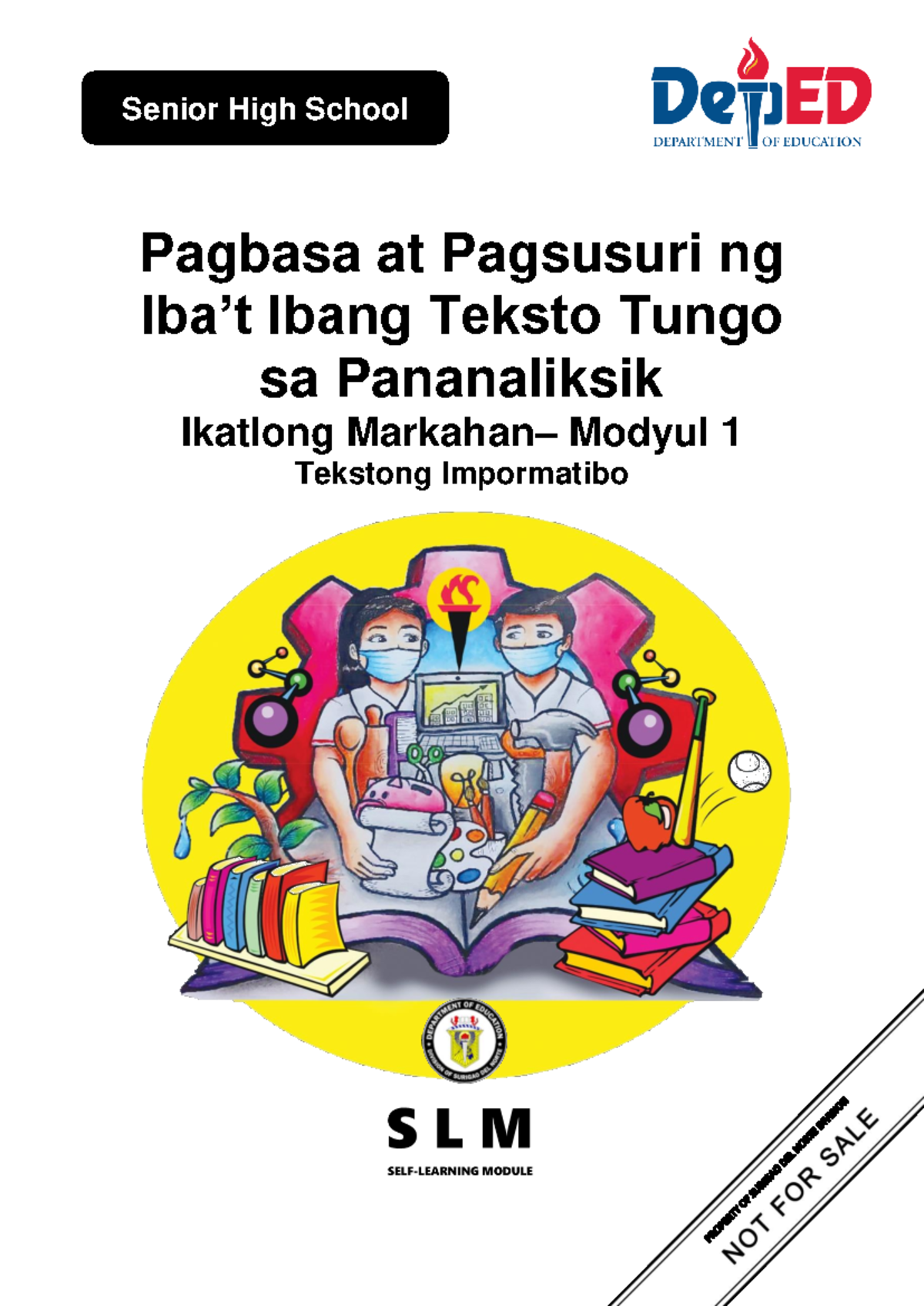 Modyul 1: Pagbasa at Pagsusuri ng Iba't Ibang Teksto (Grade 11) - Studocu