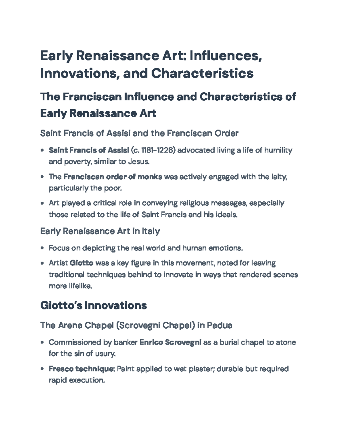Early Renaissance Art: Characteristics, Influences, and Key Figures ...