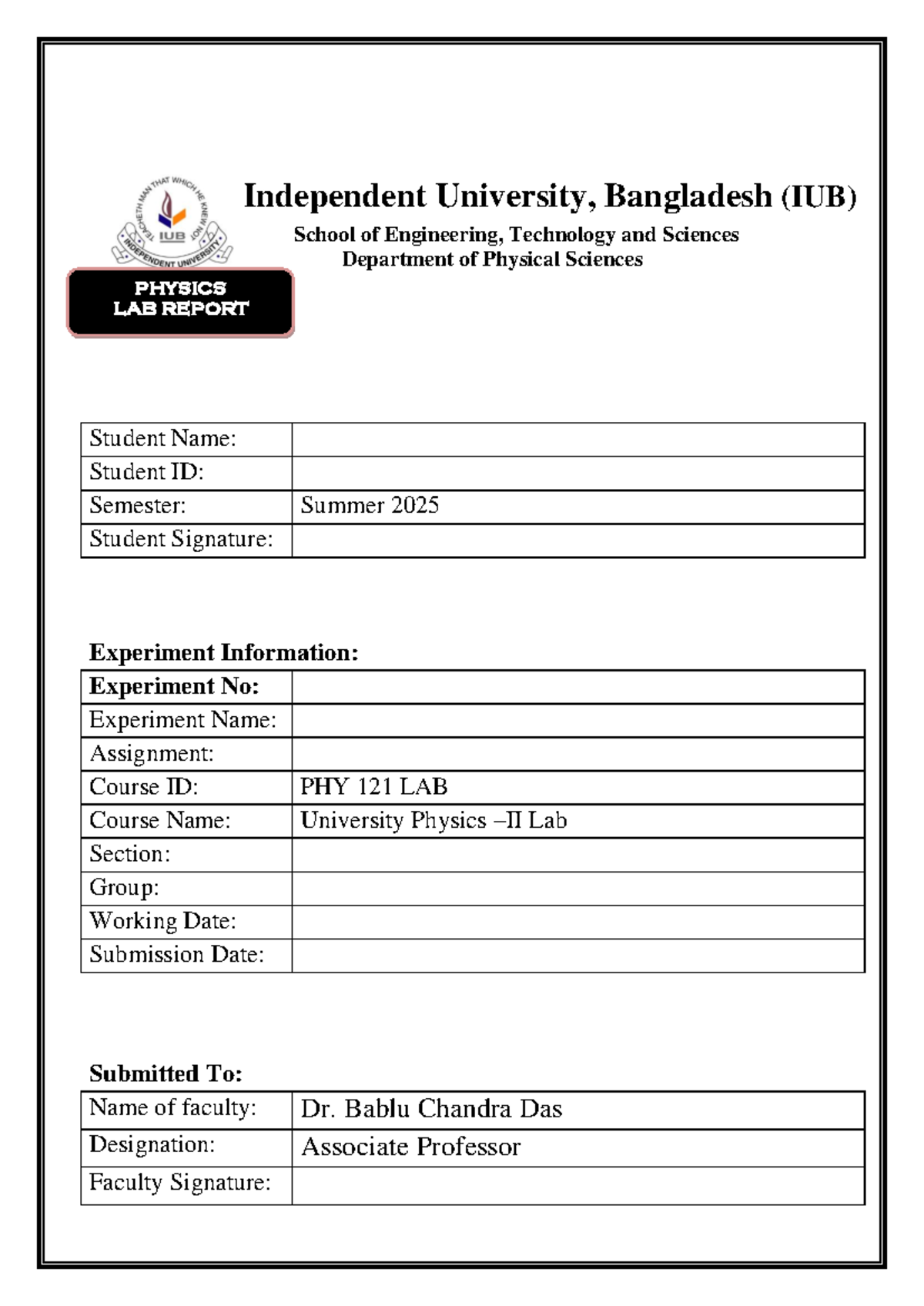 Coverpage - ,,,,,,,,, - Independent University, Bangladesh (IUB) School ...
