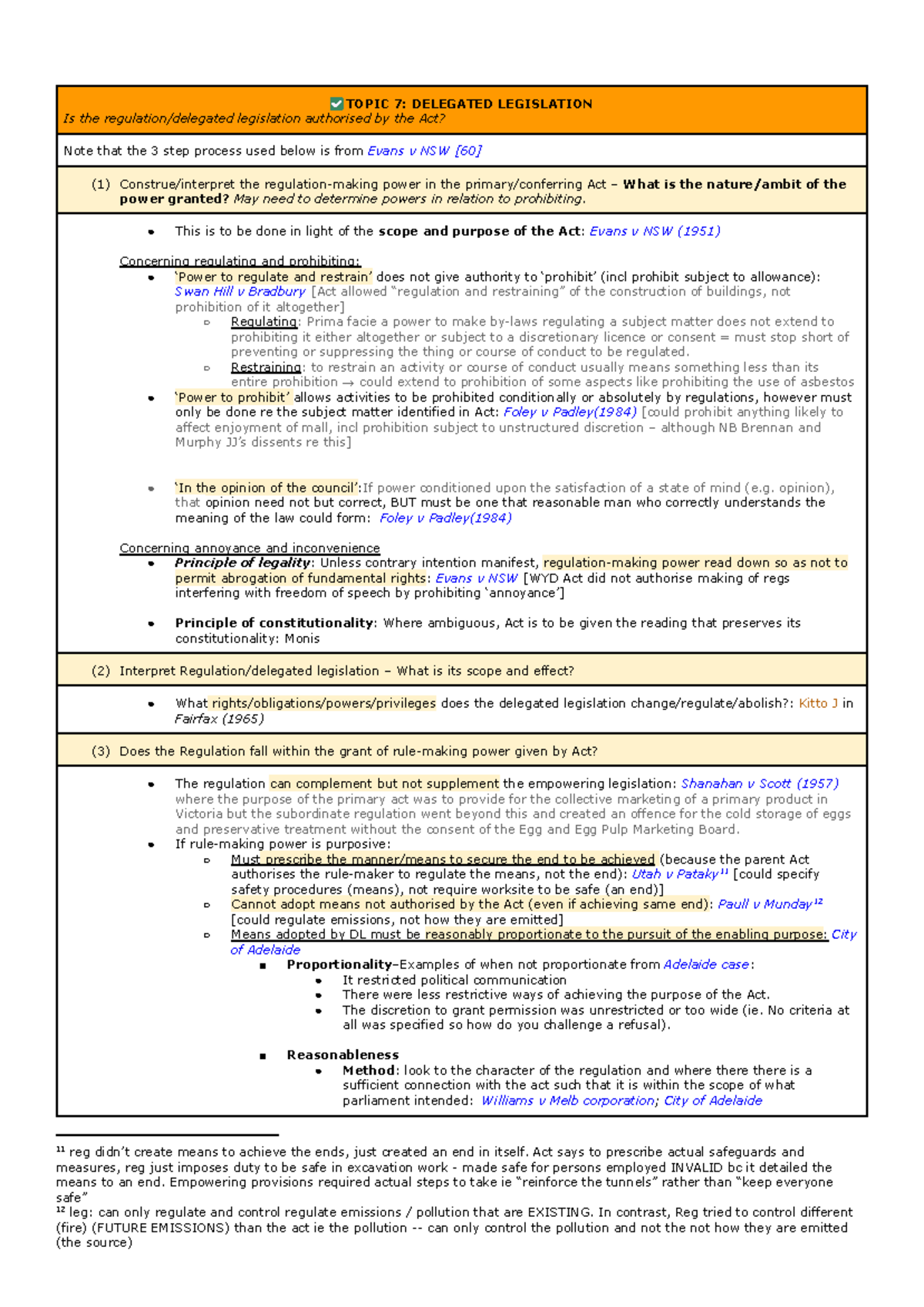 Admin Delegated Legislation: Understanding the 3-Step Process in NSW ...
