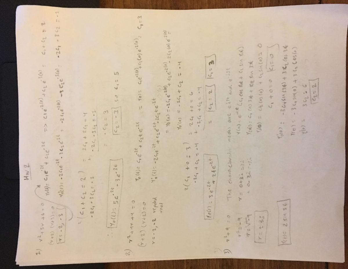 Hw22 - Home work matlab 2 - Hw2 1) 3eze3t, 2) c,e22 repeted roat .4 2(4 ...