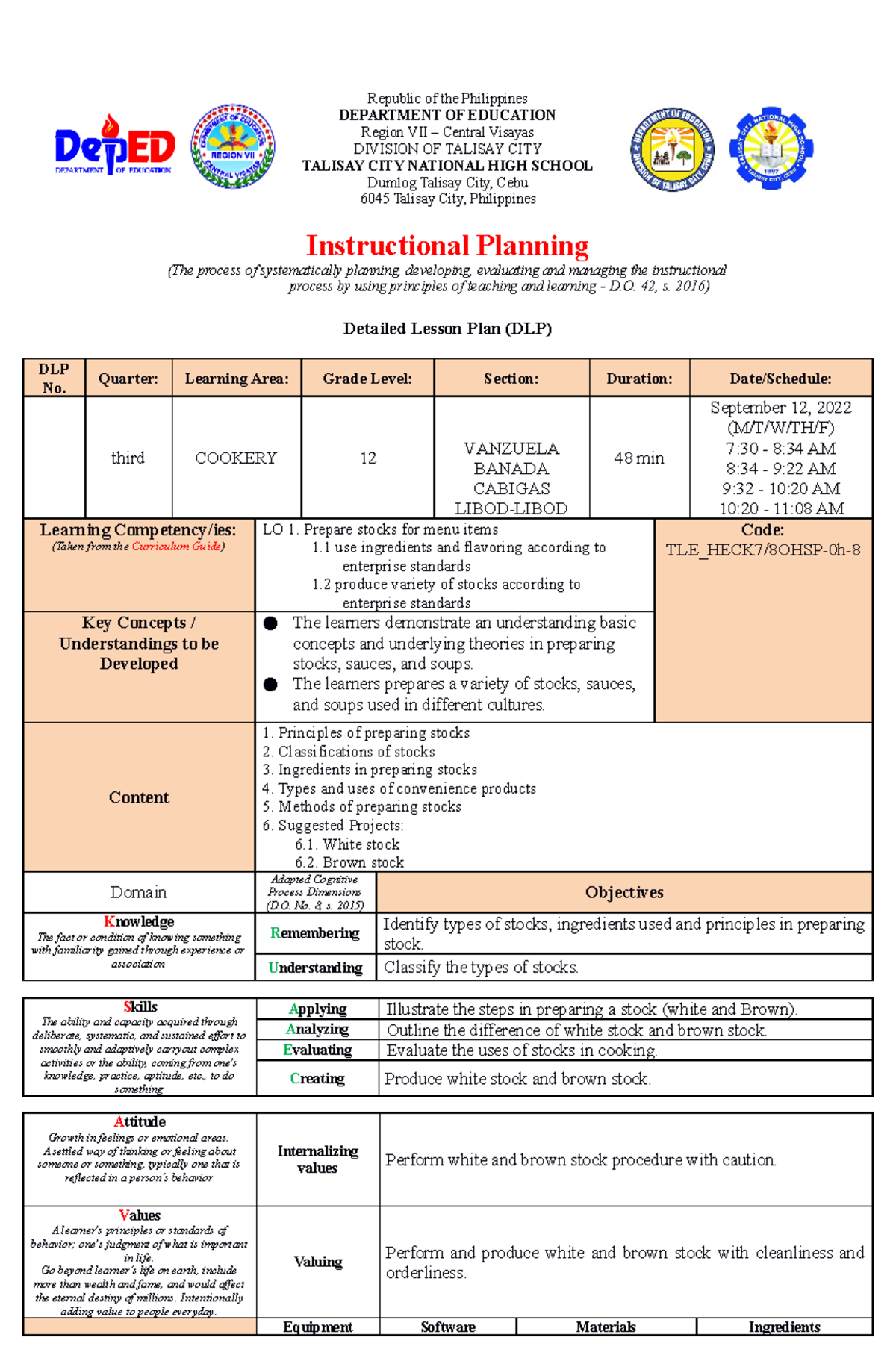 Deped Semi Detailed Lesson Plan Sle Pdf 2023 - Infoupdate.org