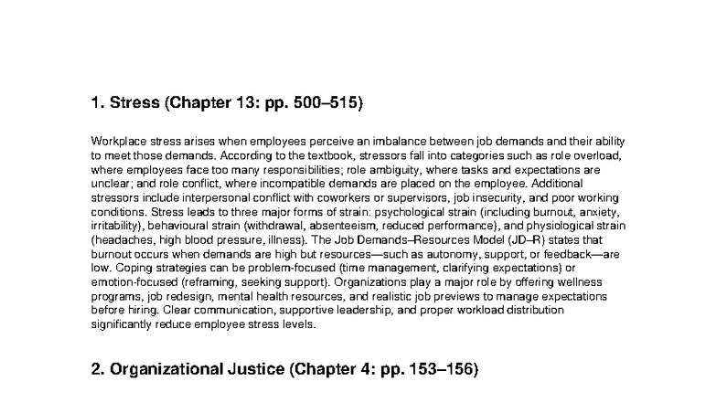 ADMS 2400 Final Exam Study Notes: Key Concepts & Theories - Studocu