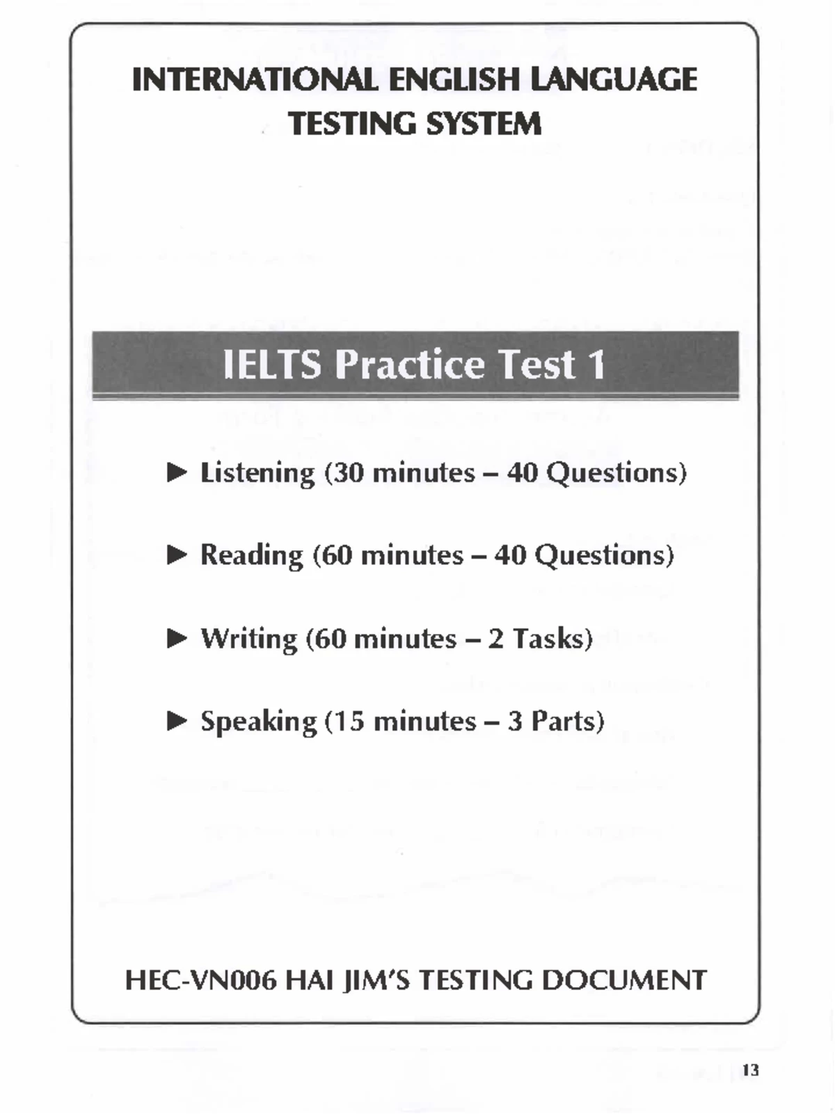 Answer KEY (TEST 1-5) - Succeed in Cambridge English Preliminary Test ...