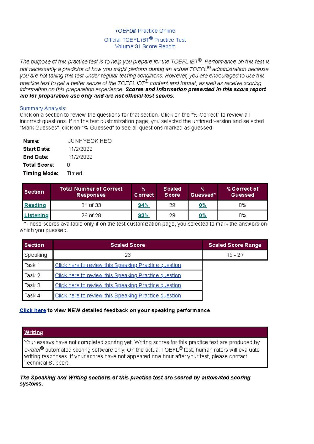 Toefl Practice Online Browser - TOEFL® Practice Online Official TOEFL ...