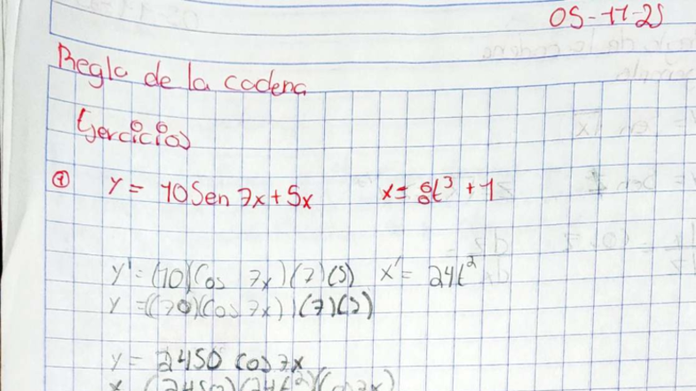 Ejercicios de la Clase 05-11-25: Regla de la Codena STY - Studocu