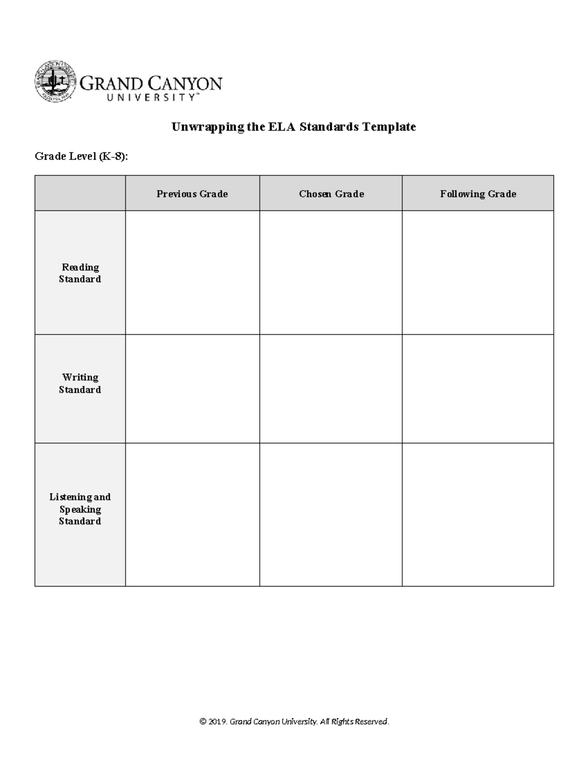 ELM-480-T1-Unwrapping the ELA Standards Template - Unwrapping the ELA ...