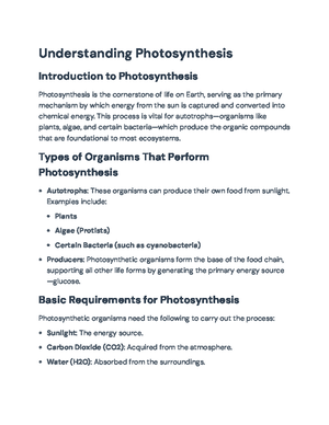 Photosynthesis & Cellular Respiration: Processes Overview for Biology ...
