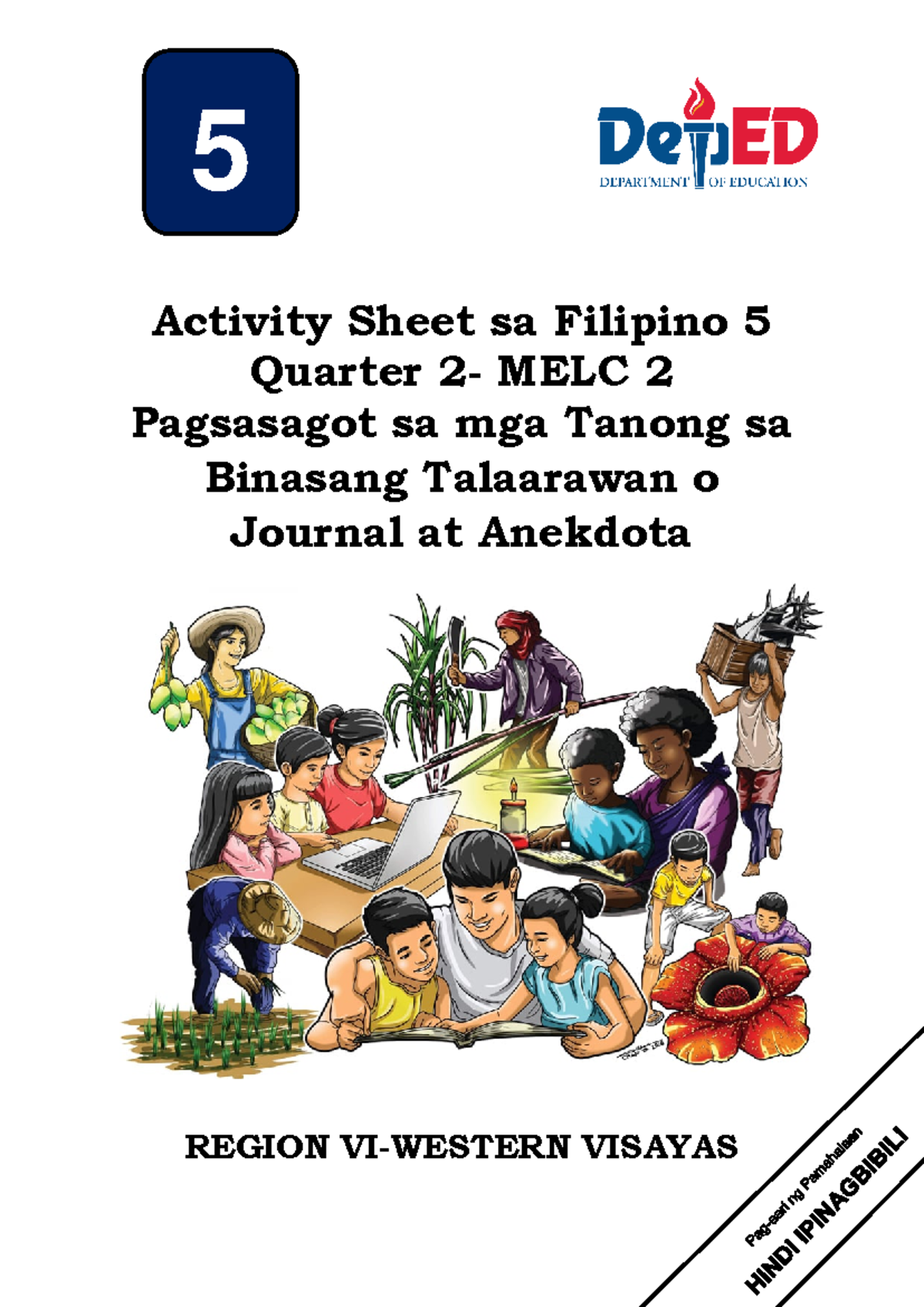 Filipino 5 LAS Q2 MELC 2 - sss - Activity Sheet sa Filipino 5 Quarter 2 ...