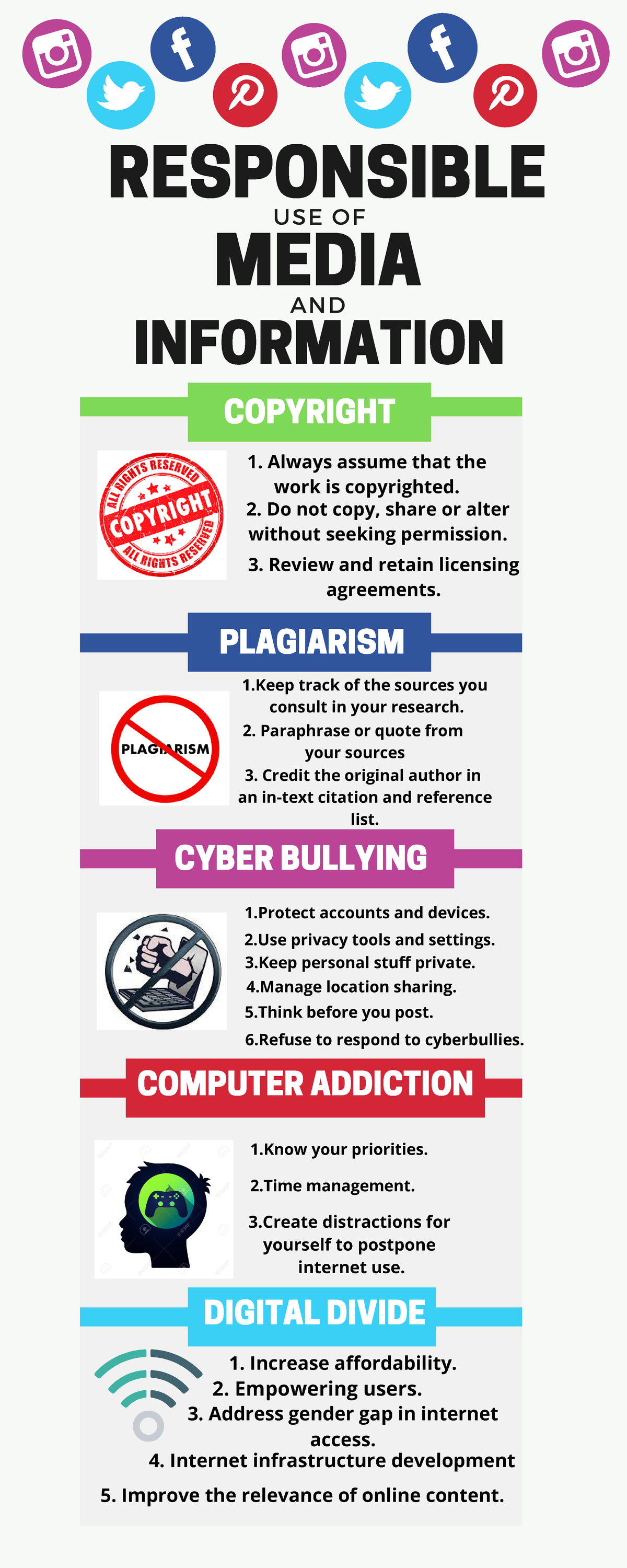 Infographic Design on Social Media Use & Digital Issues - Studocu